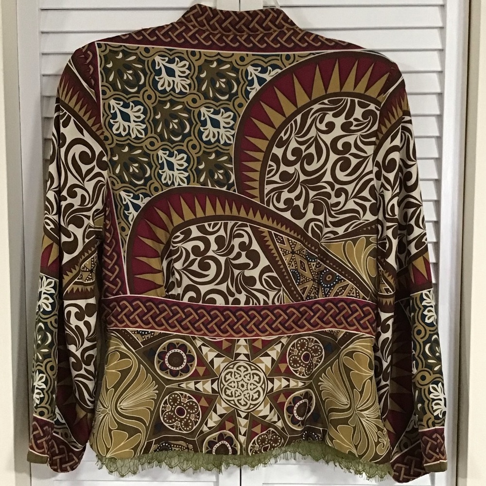 Vintage Rare Nicole Miller Collection Geometric Patte… - Gem